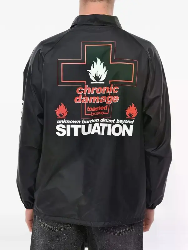 SAINT MXXXXXX Graphic Print Jacket