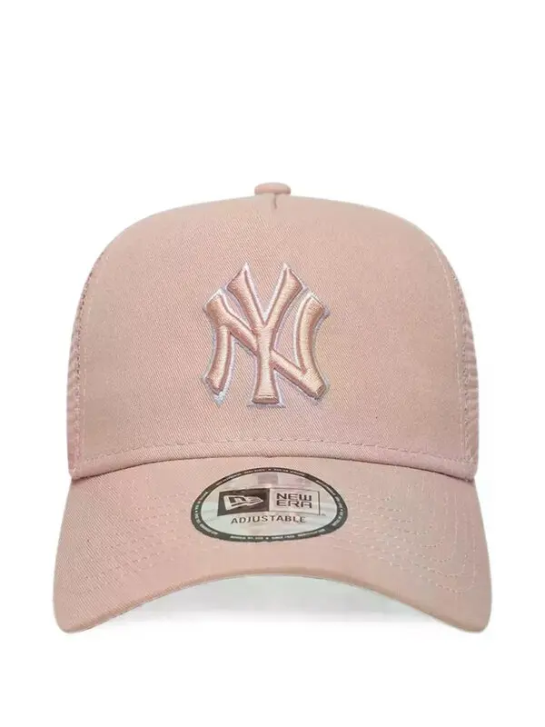 New Era Embroidered-logo Mesh-panel Trucker Cap