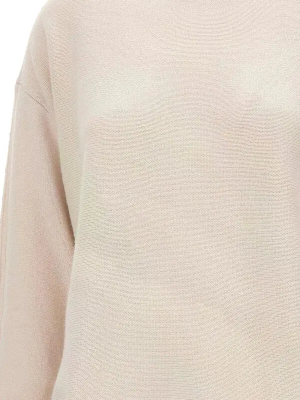 ELENA MIRÒ Ribbed Detail Wool Sweater