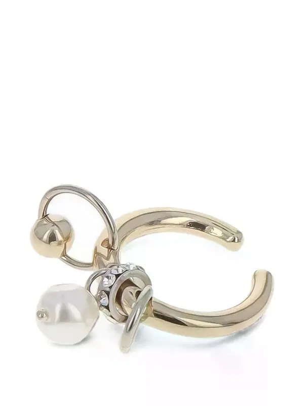 JUSTINE CLENQUET Nathan Faux-pearl Ring