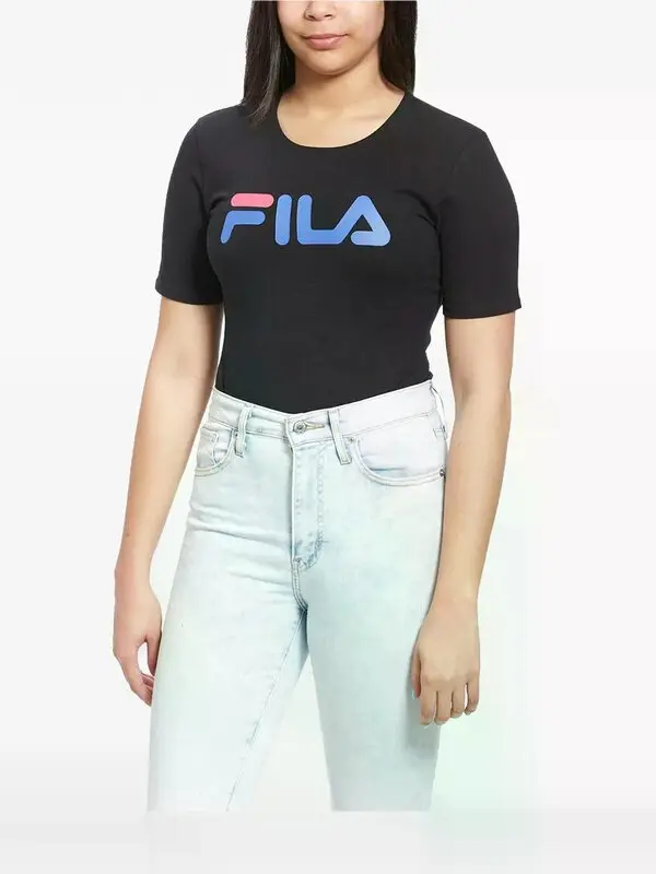 FILA Daisy Hight-cut Logo-print Bodysuit