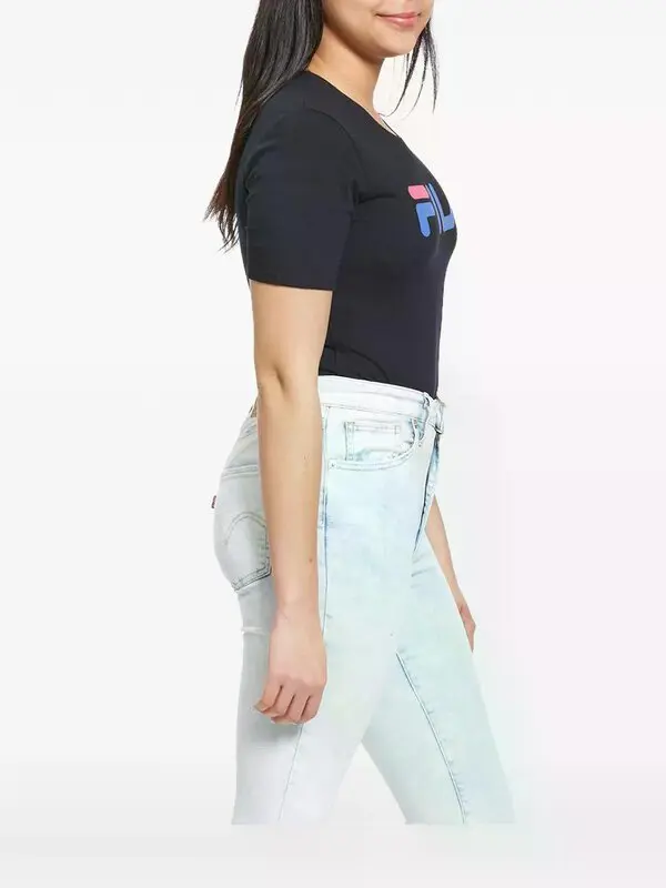FILA Daisy Hight-cut Logo-print Bodysuit