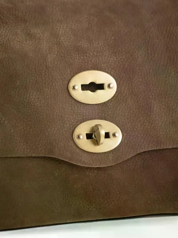 ZANELLATO Postina Jones S Grained Leather Tote Bag - Brown