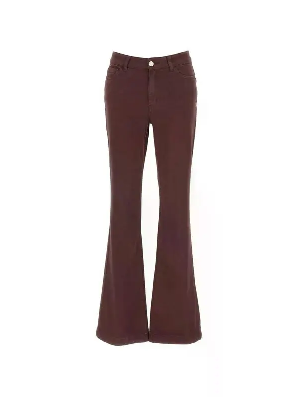 ELENA MIRÒ Flare-leg Five-pocket Jeans