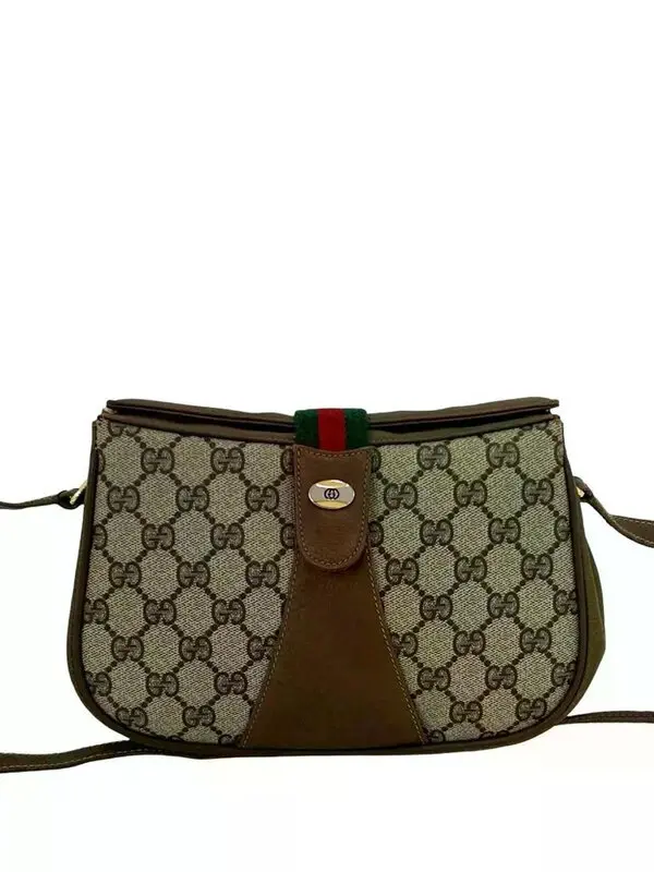Gucci 20th Century Gg Supreme Web Crossbody Bag - Neutrals