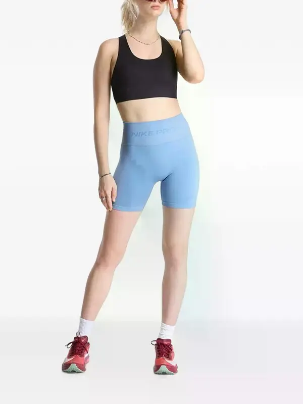 Nike Pro Seamless Dri-fit High-waisted Biker Shorts