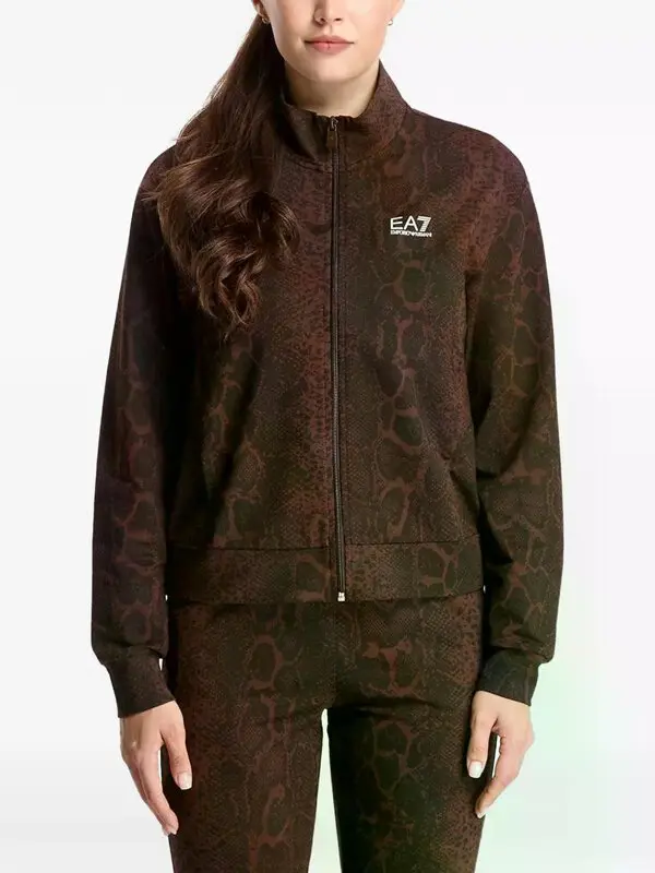 EA7 Graphic Series Zip-up Sweatshirt