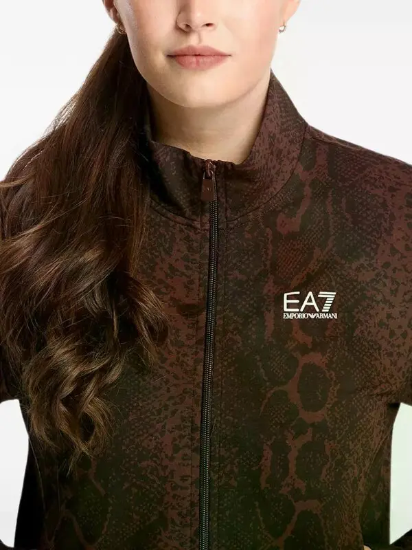 EA7 Graphic Series Zip-up Sweatshirt