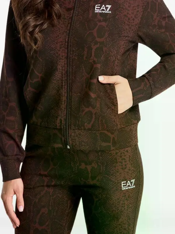 EA7 Graphic Series Zip-up Sweatshirt
