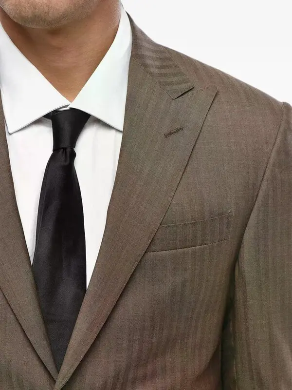 Corneliani Academy Herringbone-pattern Suit