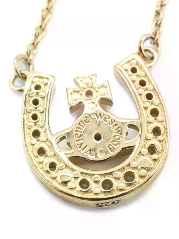 VIVIENNE WESTWOOD Mare Orb Horseshoe Necklace