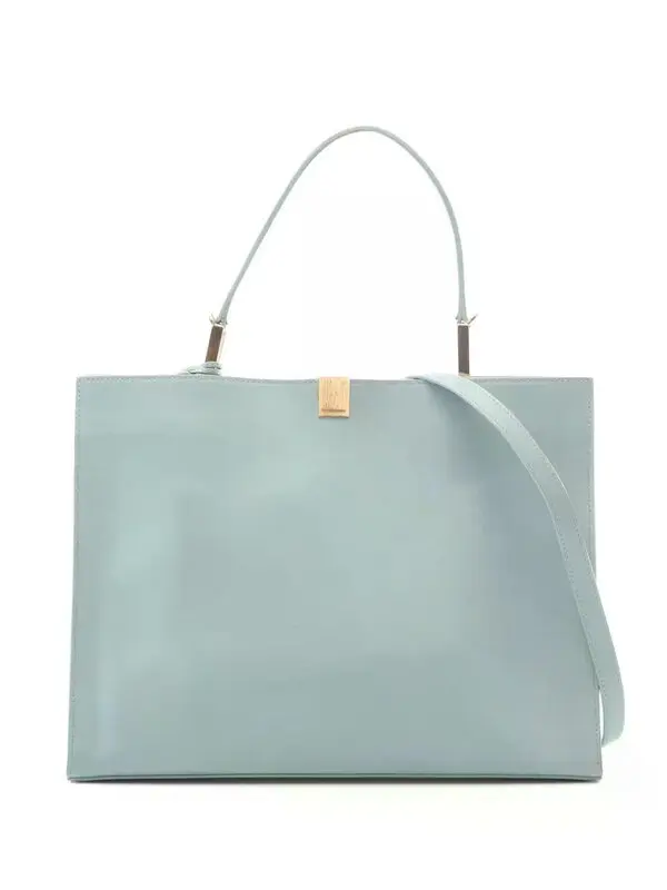 Balenciaga 2000s Le Dis Leather Tote Bag - Blue