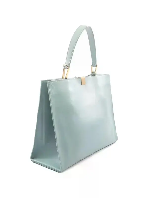Balenciaga 2000s Le Dis Leather Tote Bag - Blue