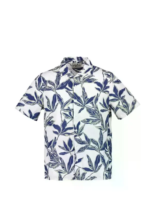 Superdry Leaf-print Short-sleeve Shirt