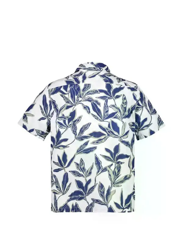 Superdry Leaf-print Short-sleeve Shirt