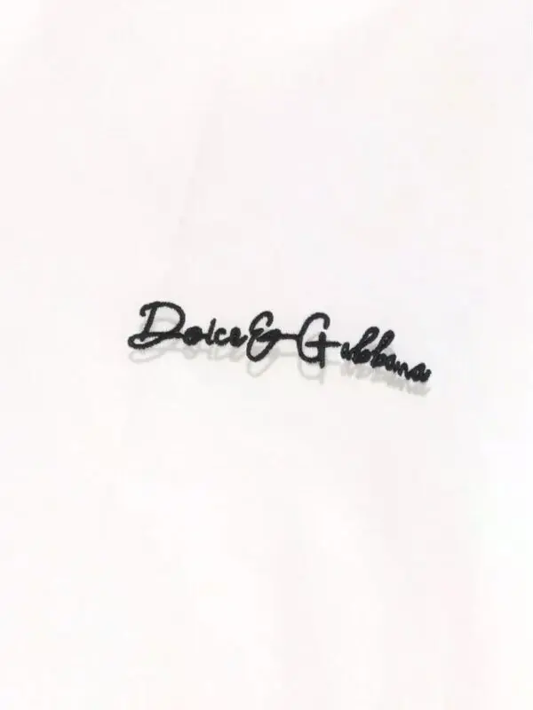 Dolce & Gabbana Logo-embroidered T-shirt