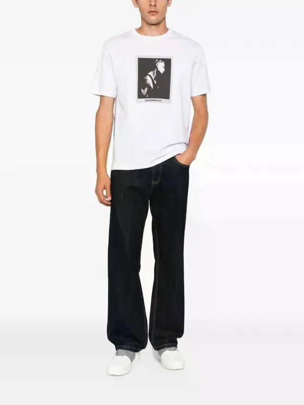 Emporio Armani Graphic-print T-shirt