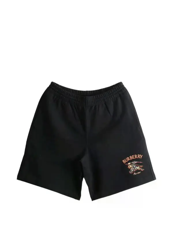 Burberry Knight Check Cotton Shorts
