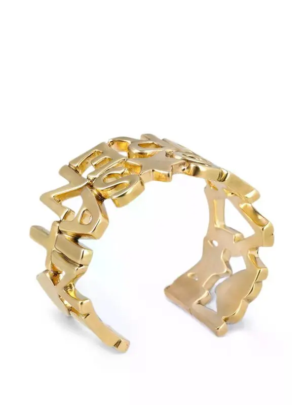 Saint Laurent Yves Cuff In Metal