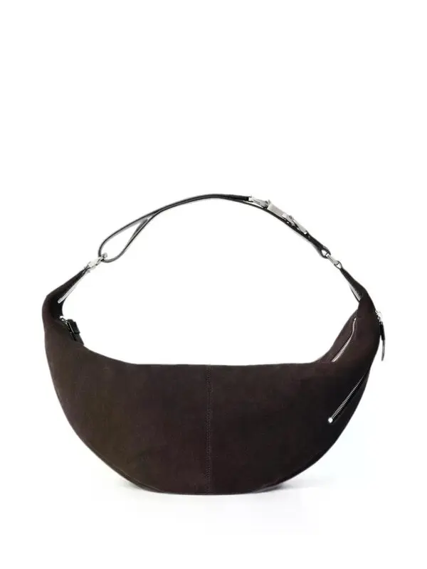 LEMAIRE Quiver Clip Bag In Suede Leather