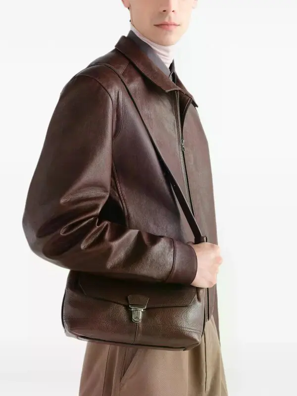 LEMAIRE Small Gear Bag In Leather