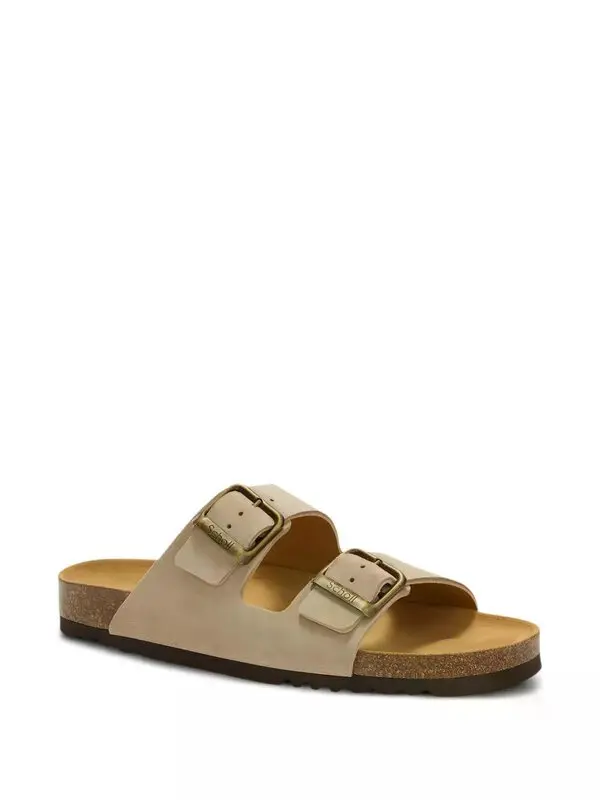 DR. SCHOLL'S SHOES Julien Buckle-fastening Suede Sandals