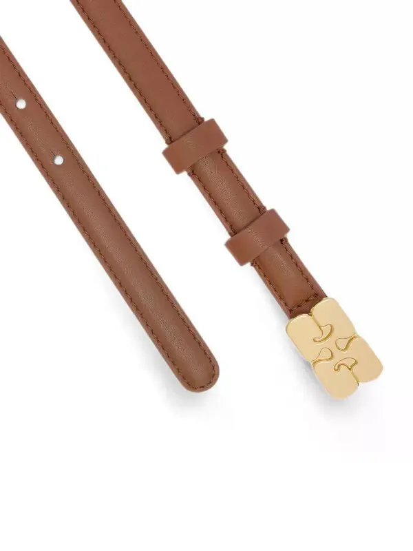 GANNI Kat Logo-plaque Belt