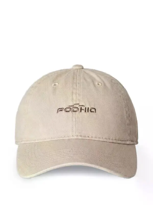 PODHIO Logo Embroidered Baseball Cap - Neutrals