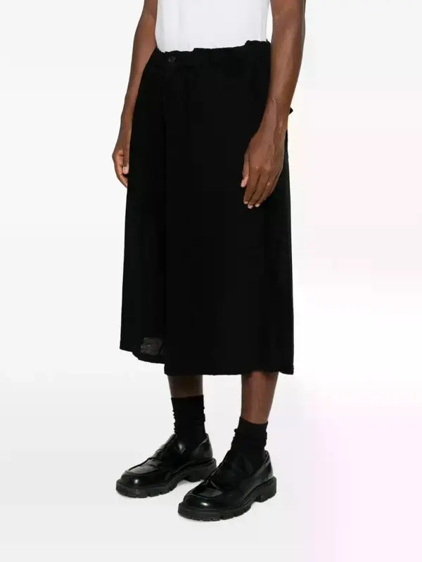 Yohji Yamamoto Elasticated-waistband Shorts