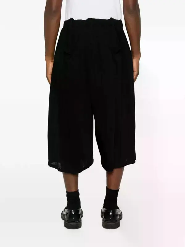Yohji Yamamoto Elasticated-waistband Shorts