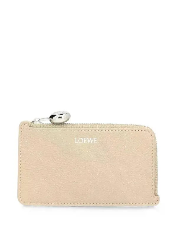 Loewe Pebble Coin Cardholder In Pebble Grained Calfskin