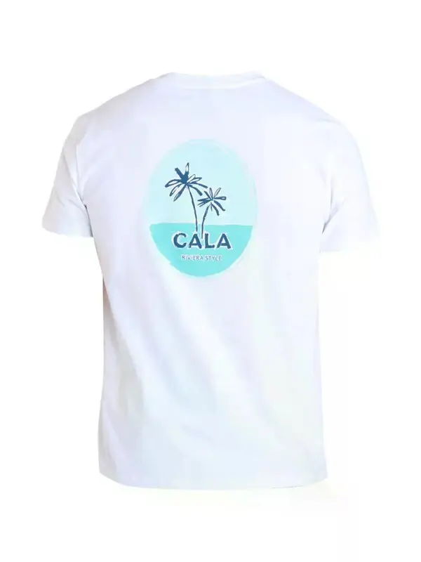 CALA 1789 Palm-print T-shirt