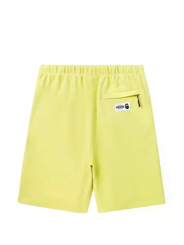FINGERCROXX Logo-patch Drawstring Shorts