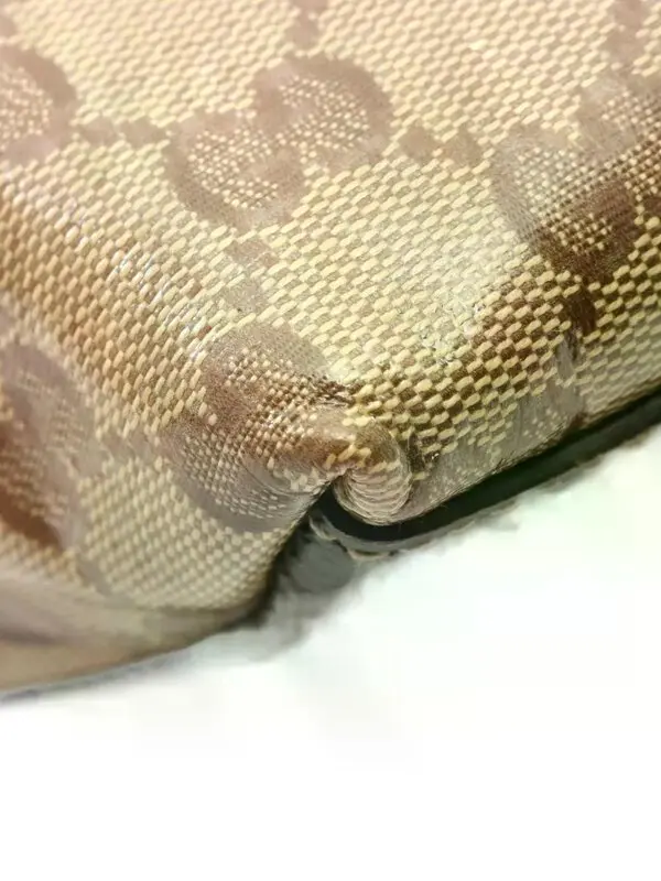 Gucci 2000s Interlocking G Gg Crystal Tote Bag