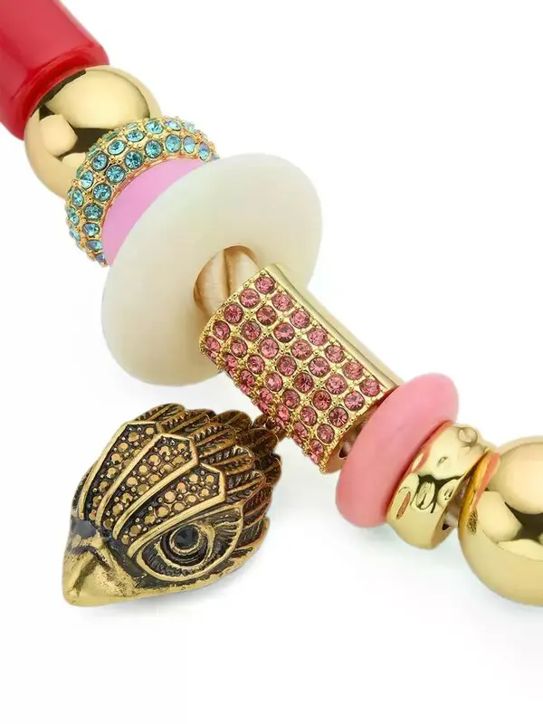 Kurt Geiger Multi Bead Eagle Necklace
