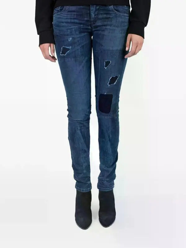 DIESEL® Grupee-ne Distressed Jeans