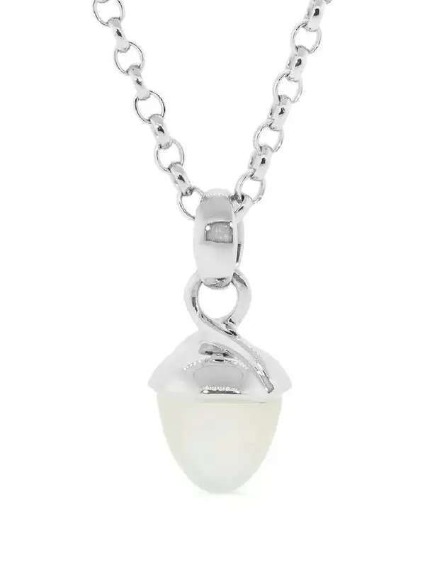 Tamara Comolli Mikado Collection Acorn Pendant Necklace - Silver