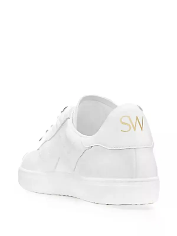 STUART WEITZMAN Daryl Scalloped-detail Sneakers