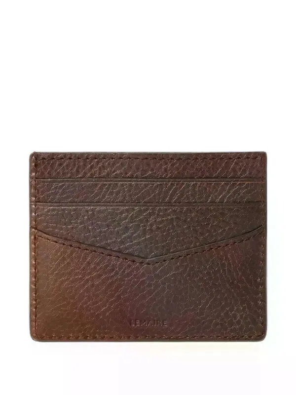 LEMAIRE Gear Card Holder In Leather