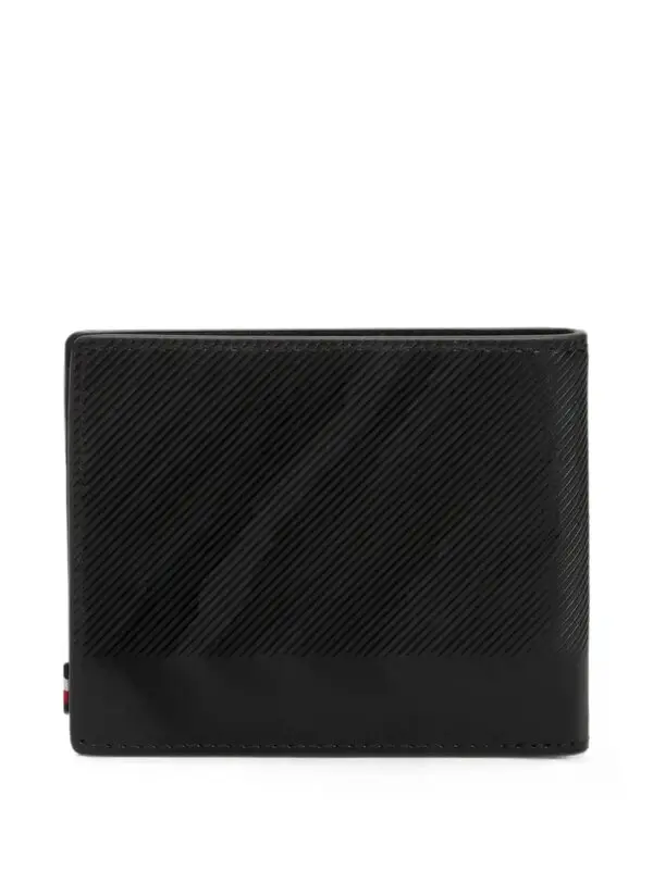 Tommy Hilfiger Logo-detail Diagonal-textured Wallet