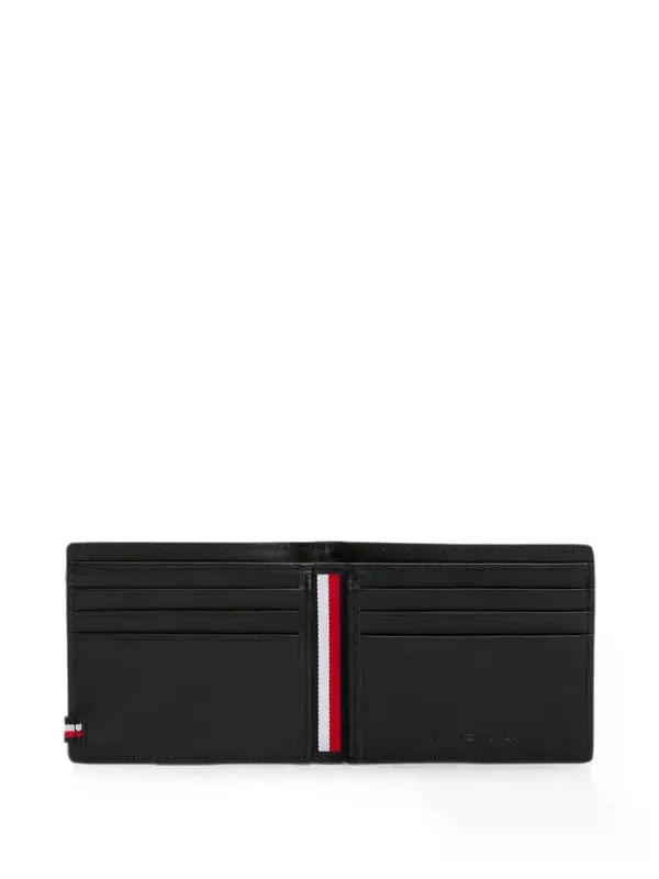 Tommy Hilfiger Logo-detail Diagonal-textured Wallet