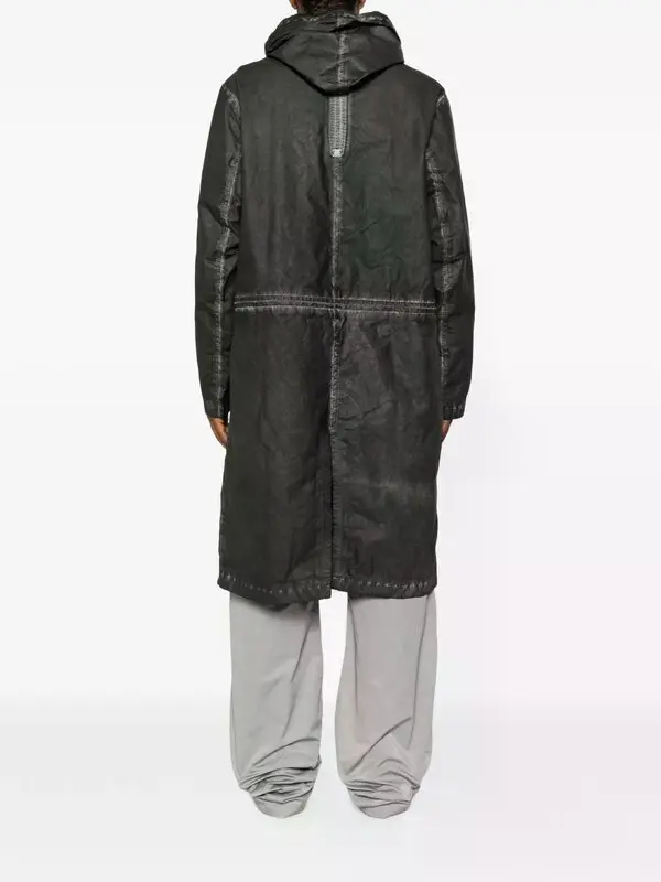ISAAC SELLAM EXPERIENCE Etanche Hooded Coat