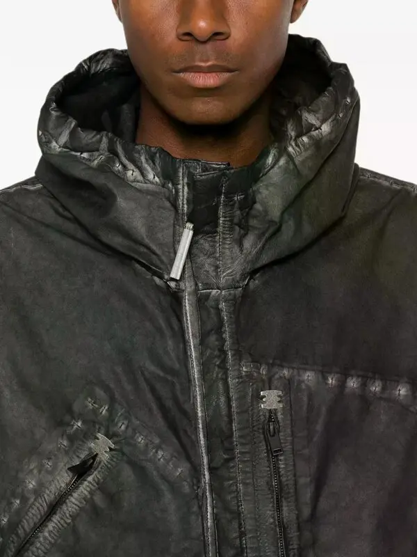 ISAAC SELLAM EXPERIENCE Etanche Hooded Coat