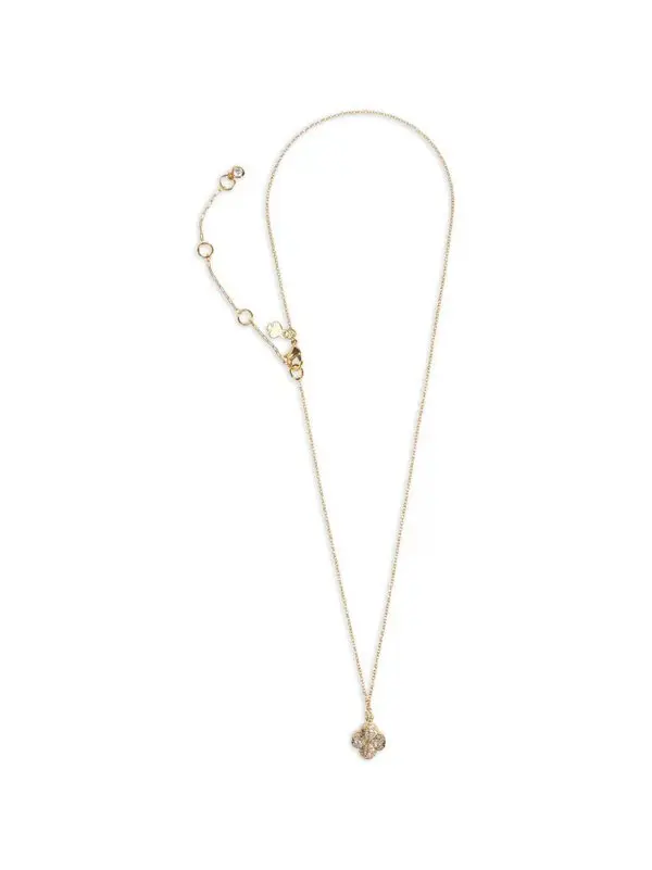 Kate Spade New York Crystal-embellished Clover-pendant Necklace