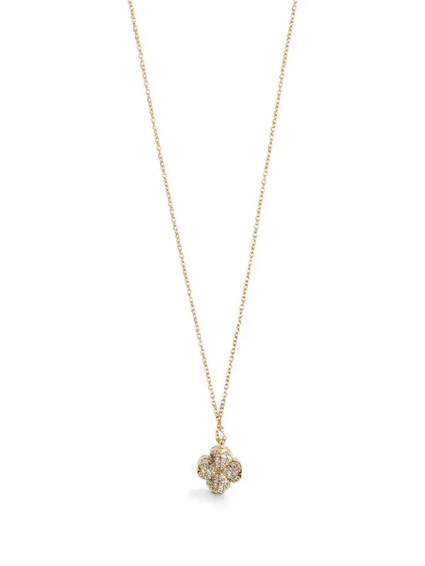 Kate Spade New York Crystal-embellished Clover-pendant Necklace