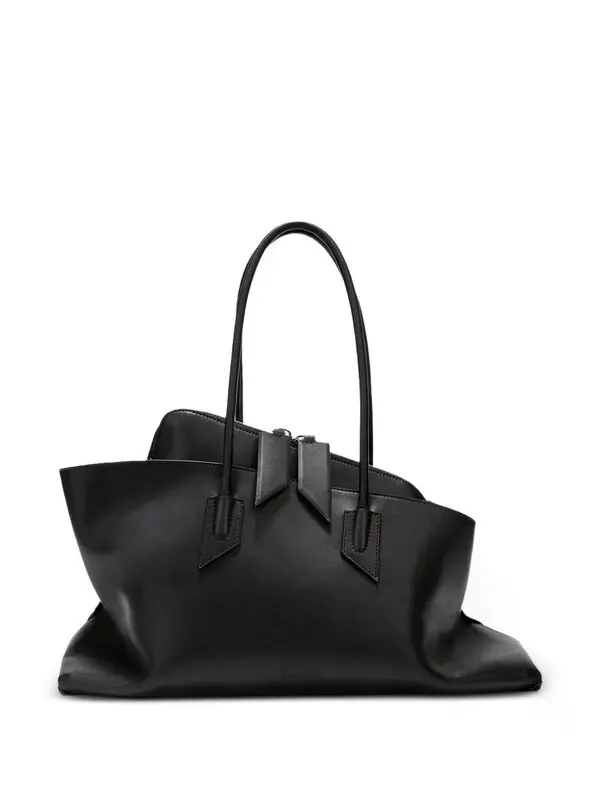 Attico La Passeggiata Medium Top Handle - Black