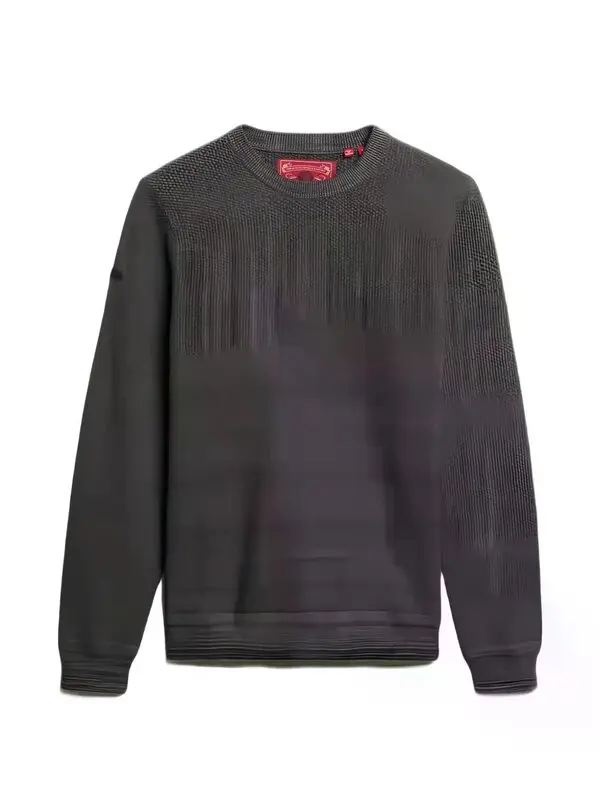 Superdry Textured Knit Cotton Sweater