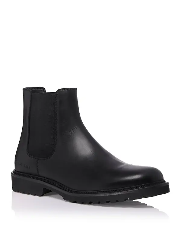 COMMON PROJECTS Leather Chelsea Boots