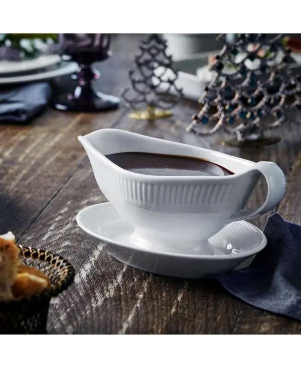 PILLIVUYT Plisse Underplate/extra Small Oval Platter
