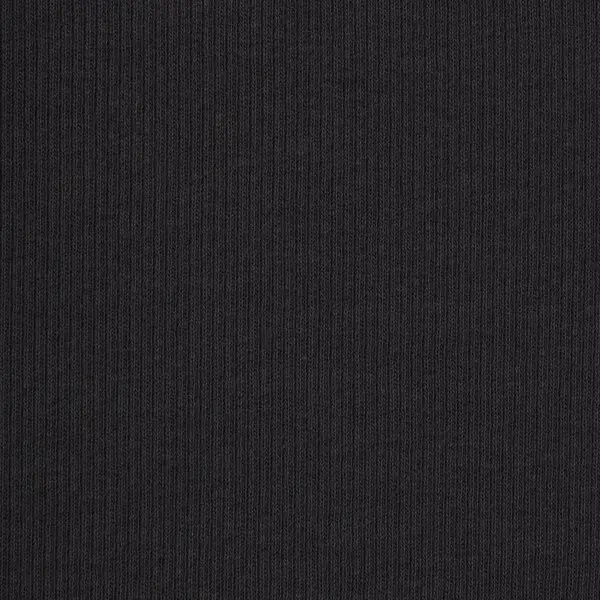 SKIMS Rib Henley | Black | Small | Cotton